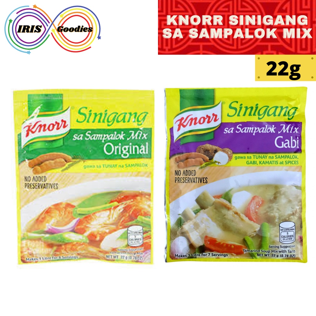 Knorr Sinigang sa Sampalok Mix 22g | Shopee Thailand