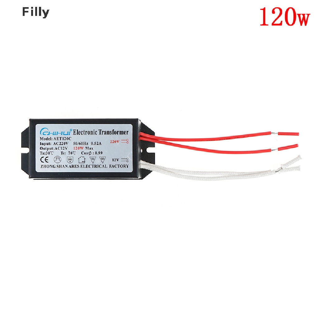 [FIL] AC 12V electronic transformer halogen light 20W/40W/60W/80W/105W ...