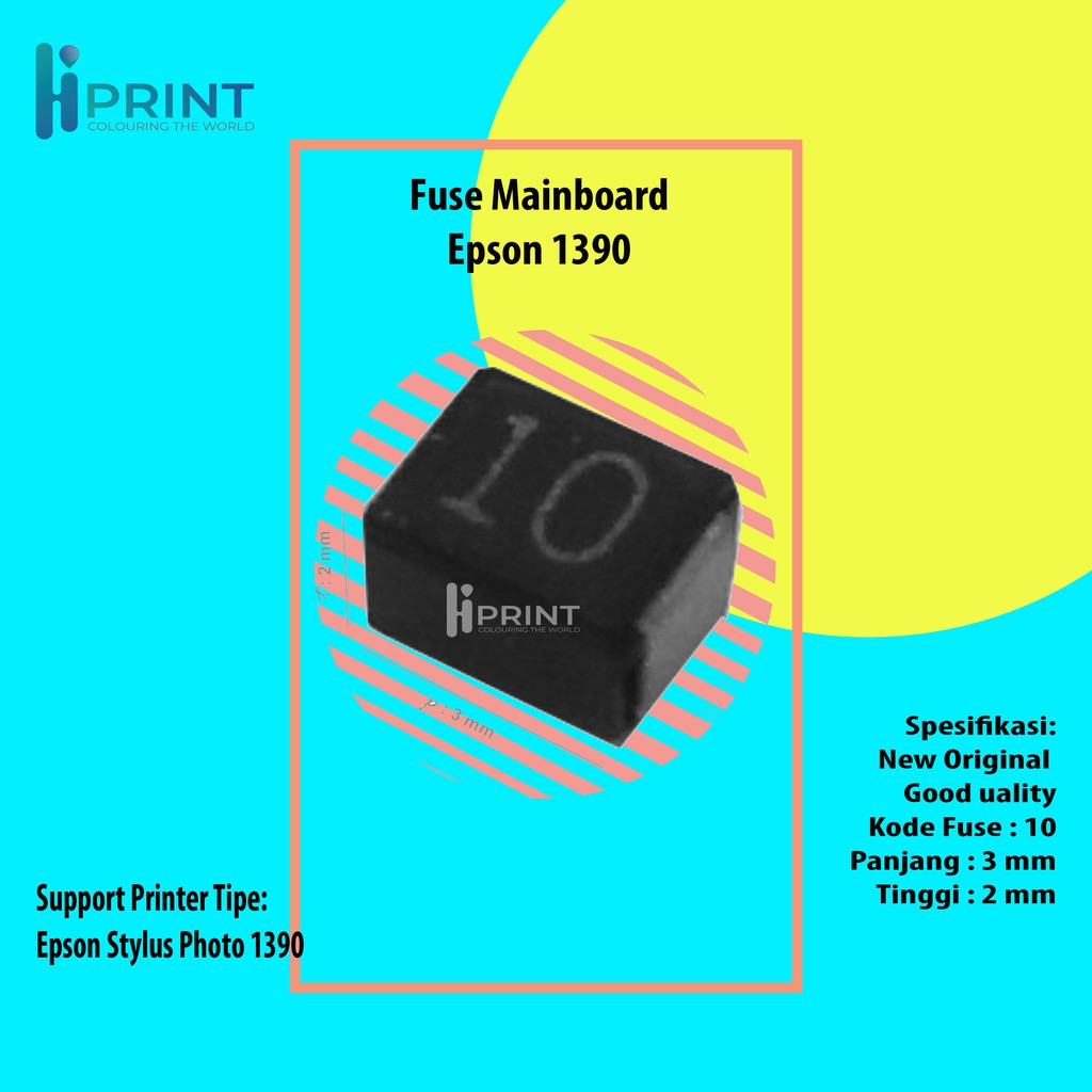 Epson 1390 R1390 เครื่องพิมพ์เมนบอร์ดฟิวส์ฟิวส์เดิม 1390 ใหม่ Epson ...