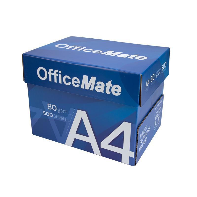 กระดาษ A4 OfficeMate 80 แกรม (5 รีม/แพ็ค) | Shopee Thailand