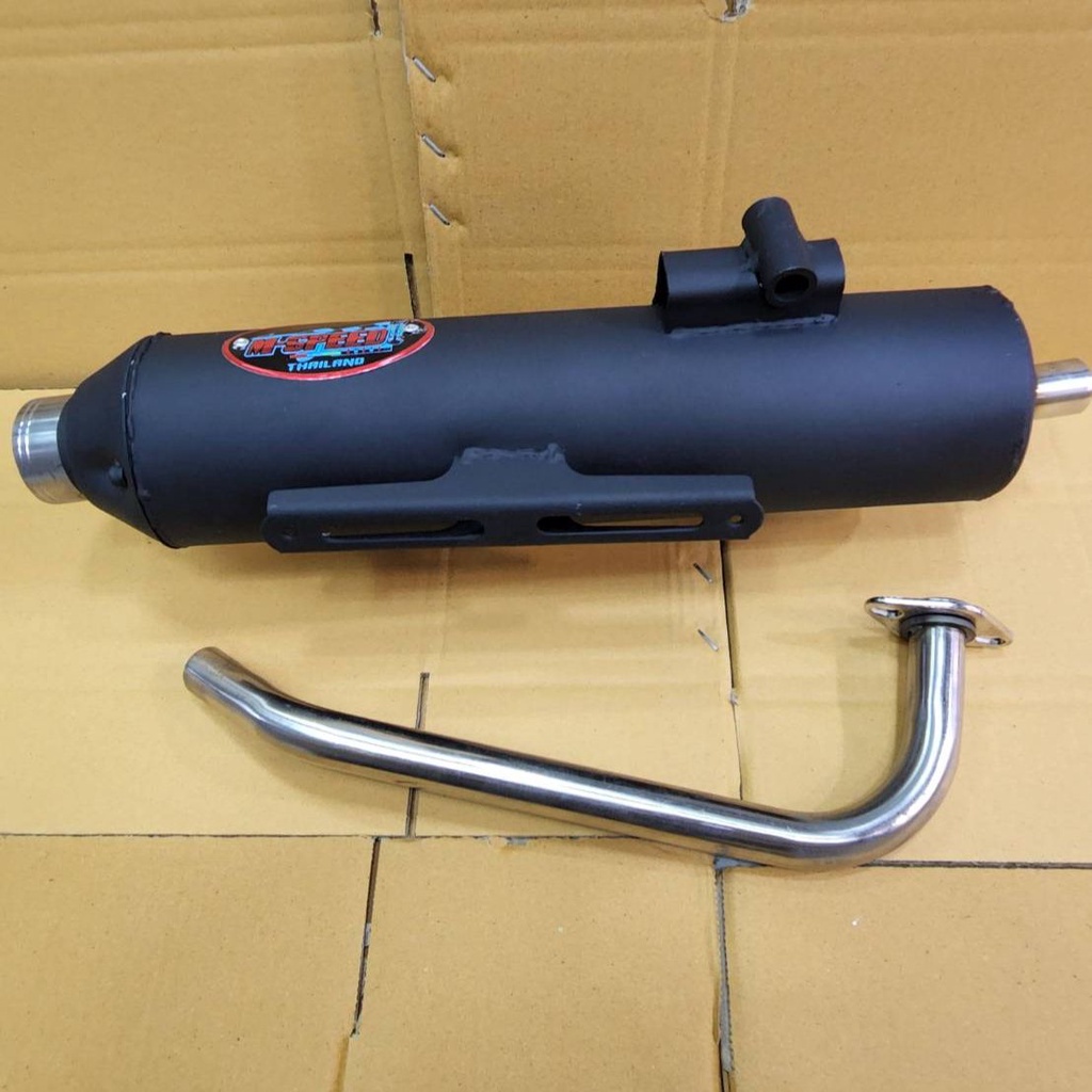 ท่อผ่าคลิ๊ก125i MSPEED,M-SPEED ท่อผ่า ผ่าดัง คลิ๊ก125i รุ่นไฟหน้าธรรมดา ...
