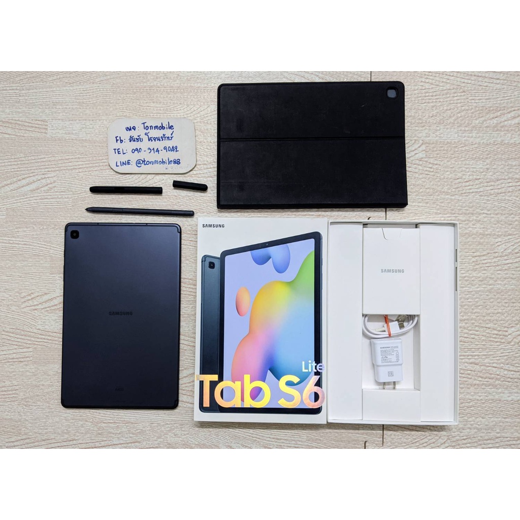 ขาย / เทิร์น SAMSUNG GALAXY TAP S6 LITE LTE GRAY ใส่ซิมได้ สภาพสวย อุปกรณ์ครบยกกล่อง ประกันยาว ...