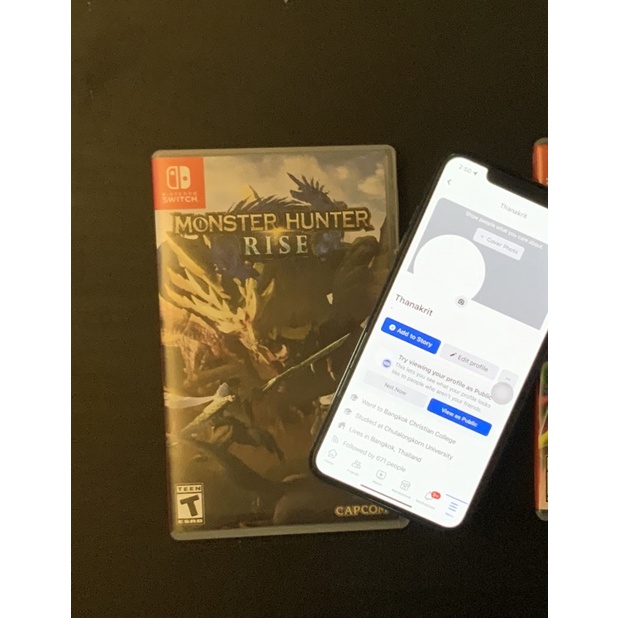 แผ่นเกม Monster Hunter rise และ Ring fit | Shopee Thailand
