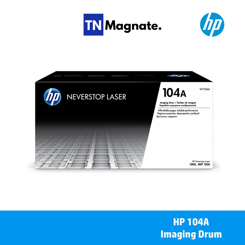 [ดรัม] HP 104A [W1104A] Neverstop Original Imaging Drum Black | Shopee ...