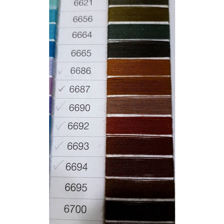 ด้ายเย็บผ้าวีนัส ด้ายหลอดใหญ่ ด้ายCMPเบอร์ 60 30/2 แกนส้ม 270g Venus ...