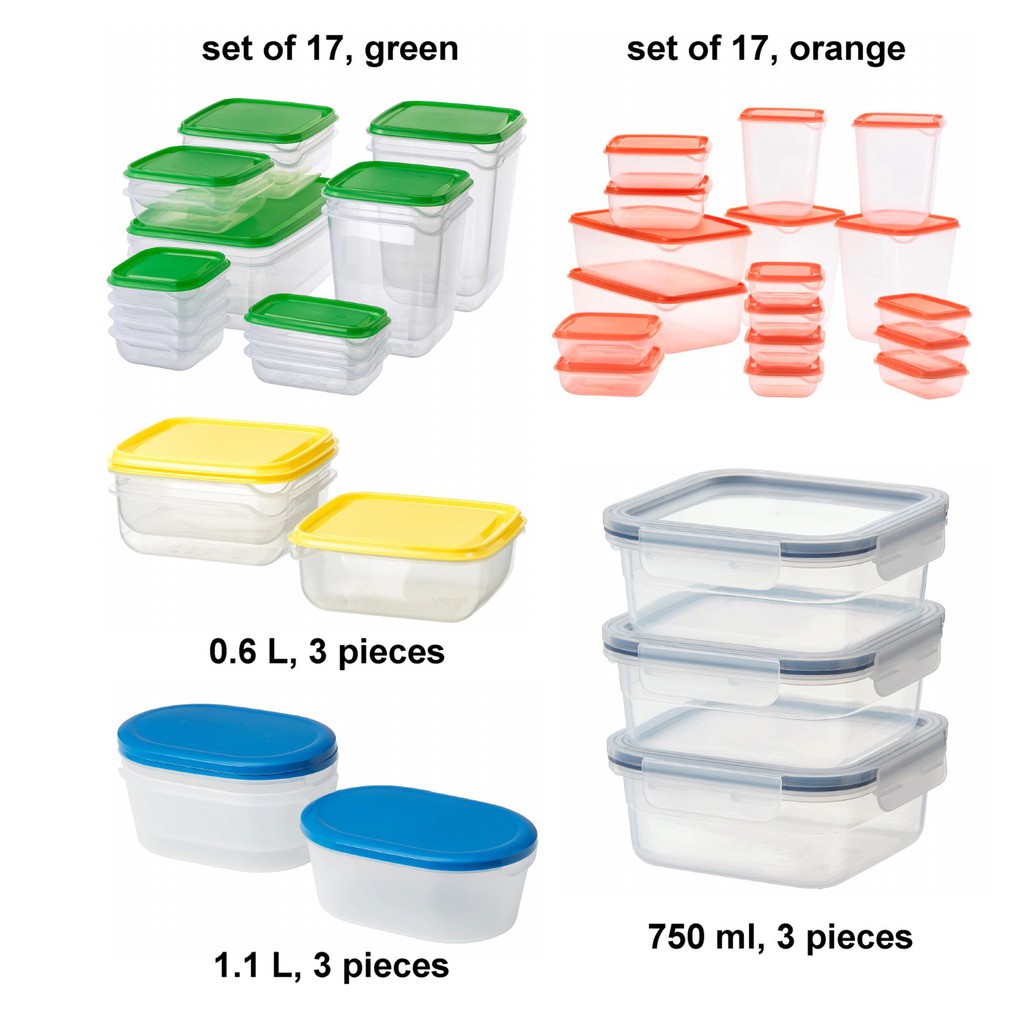 TUPPERWARE IKEA» กล่องใส่อาหารสุญญากาศ bekas makaan ทัปเปอร์แวร์ ...