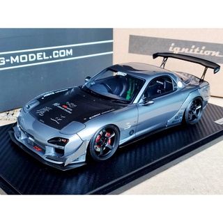 โมเดลรถRX7 ignition Model Feed Mazda RX7 FD3s ขนาด สเกล scale 1:18 1/18 ราคา โมเดลรถของขวัญ ...