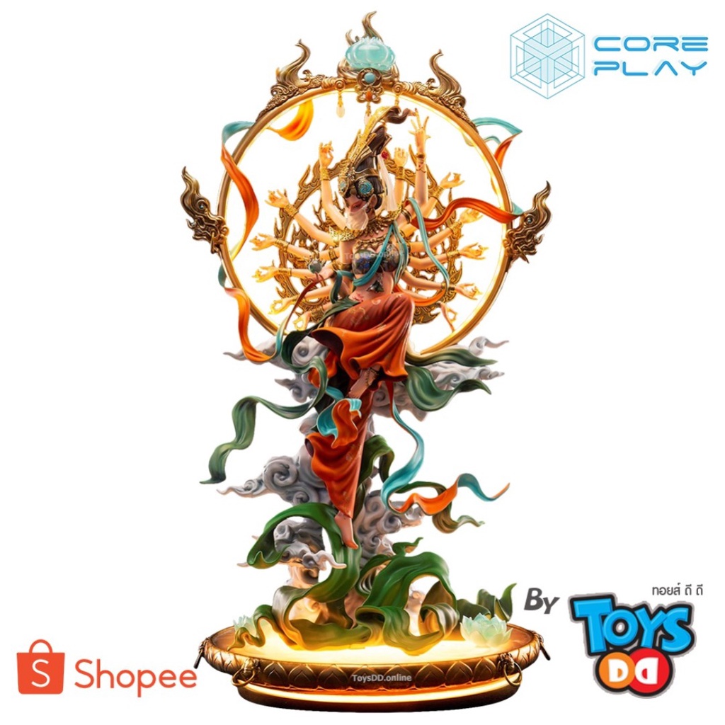 Coreplay Dunhuang Flying Apsaras Thousand Hand (Color Version) Statue ...