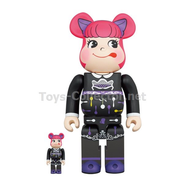 Be@rbrick 400%+100% Peko-chan (Pekola) x Anna Sui | Shopee Thailand
