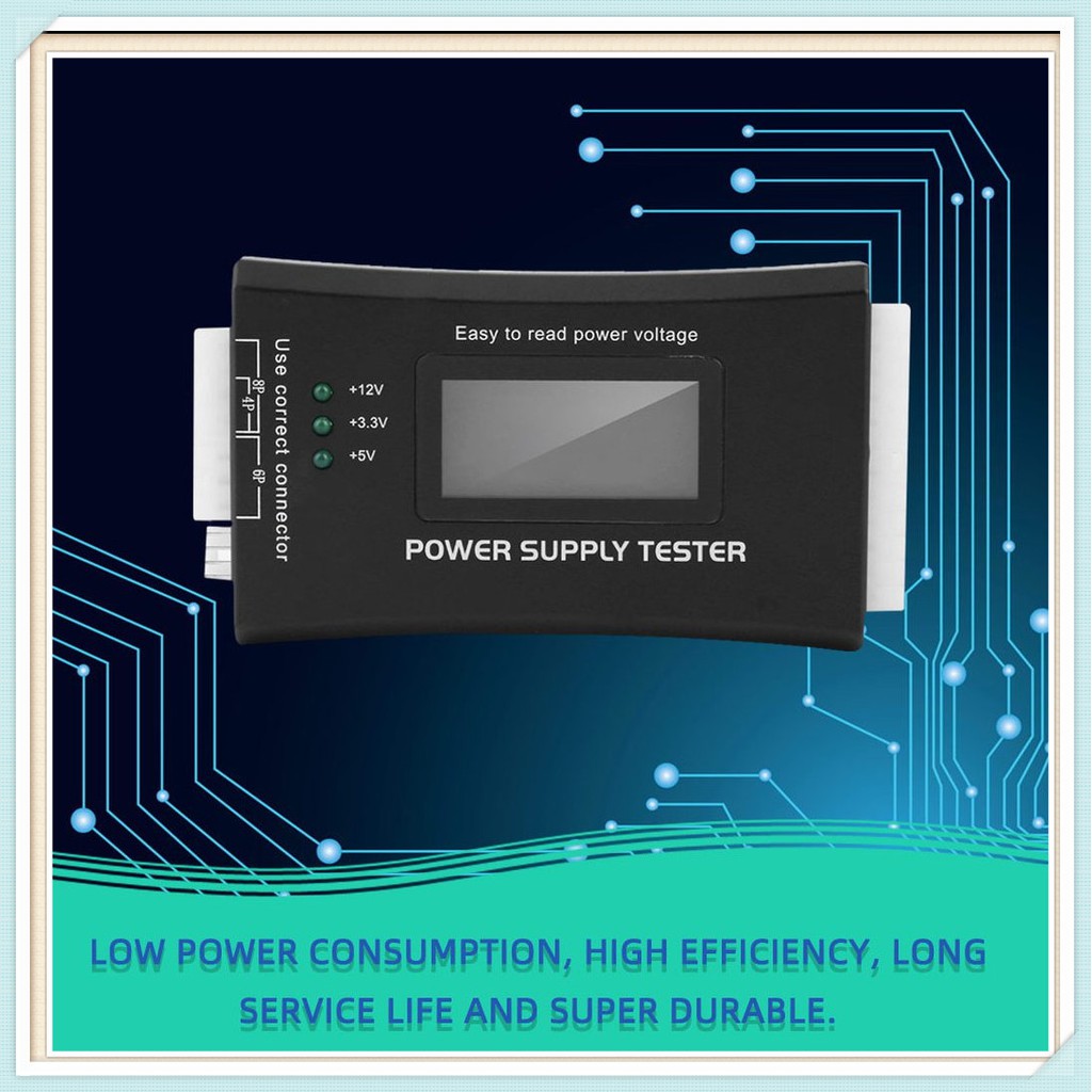 [LCD Display Power Supply Tester] เครื่องทดสอบแหล่งจ่ายไฟ พาวเวอร์ซัพพ ...