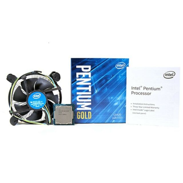 CPU INTEL G5420 G5400 PENTIUM GOLD LGA 1511 v2 (ซีพียู) ( ใช้กับ MB ...