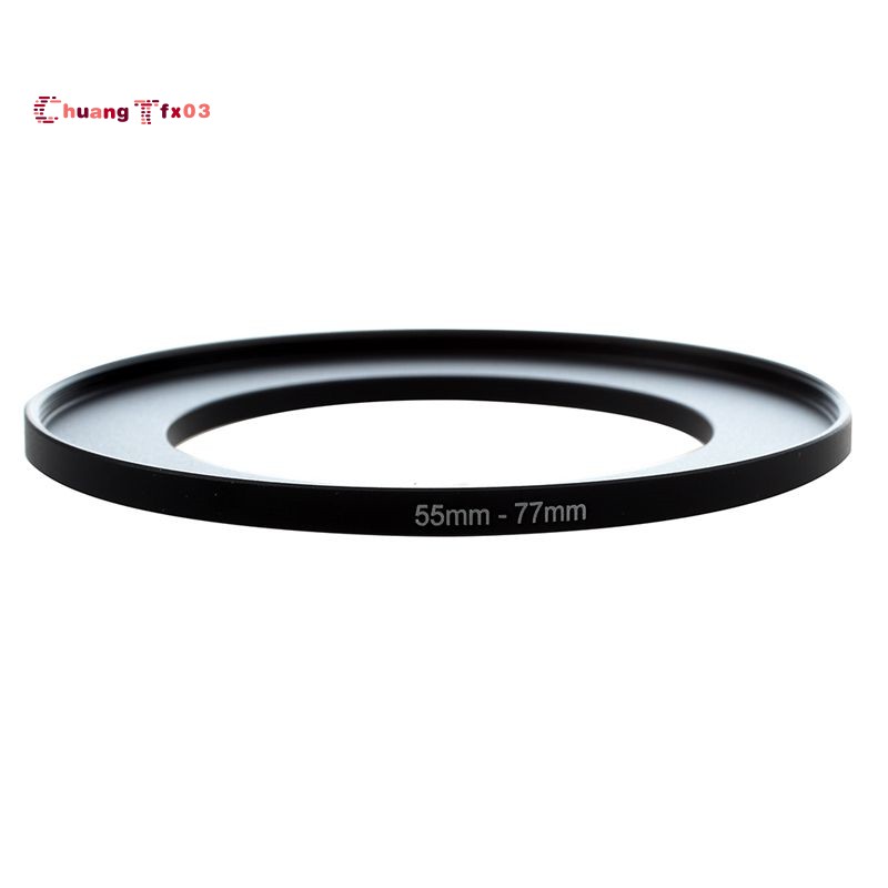 Metal 55mm-77mm Camera Step Up Filter Ring Adapter 55-77 | Shopee Thailand