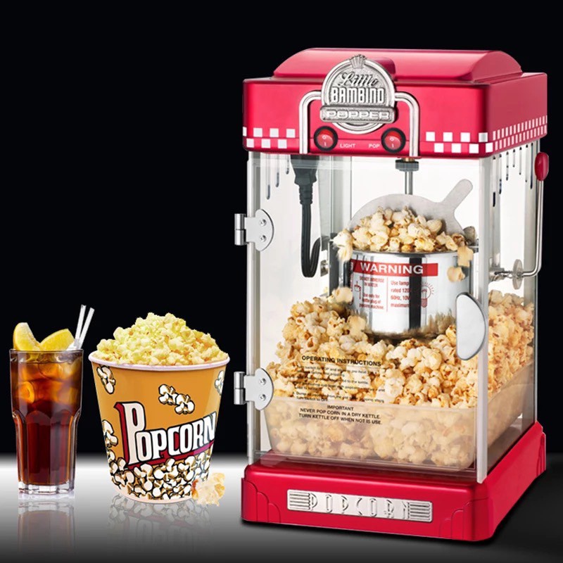 ตู้ป็อบคอร์น 5ออนซ์ ตู้ป๊อปคอร์น popcorn maker popcorn machine | Shopee ...