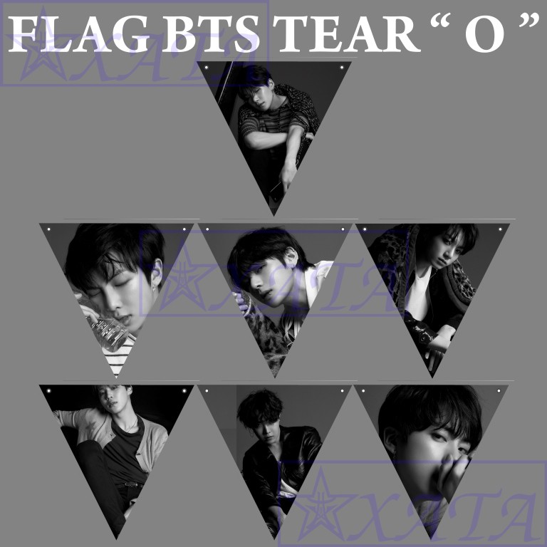 Bts Tear Flag Plus Kpop สายคล้องคอลายธงชาติ | Shopee Thailand