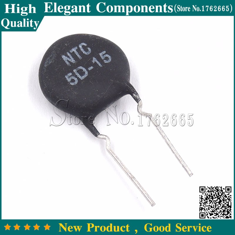 10PCS 5D-15 NTC5D-15 DIP NTC 5D-15 5D15 Thermistor Resistor Free Shipping | Shopee Thailand