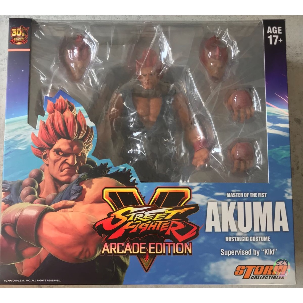 ของสะสมพายุ 1/12 Street Fighter Akuma Action figure | Shopee Thailand