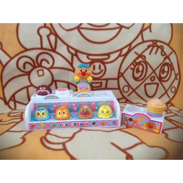 ชุดขายไอศครีมอันปังแมน (anpanman ice-cream) | Shopee Thailand