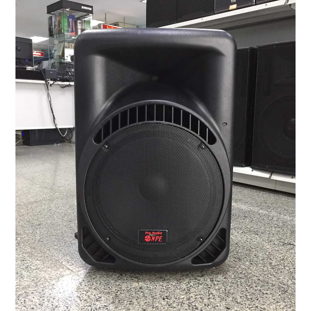 NPE DD-15A ตู้ลำโพง+USB+ไมค์ลอย2ตัว+บูลทูธ | Shopee Thailand