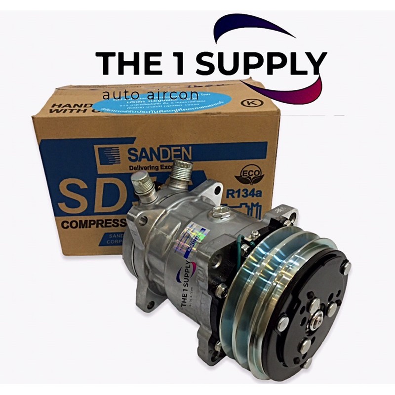 คอมแอร์ 508 ซันเด้น แท้ SANDEN SD508 SD5S | Shopee Thailand
