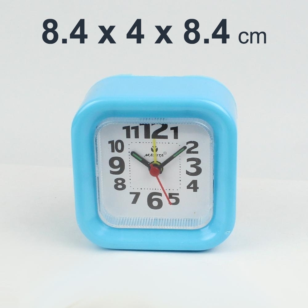 นาฬิกาปลุก ทรงสี่เหลี่ยม Alarm Clock TA-333 นาฬกาตั้งโต้ะ รุ่น Square ...