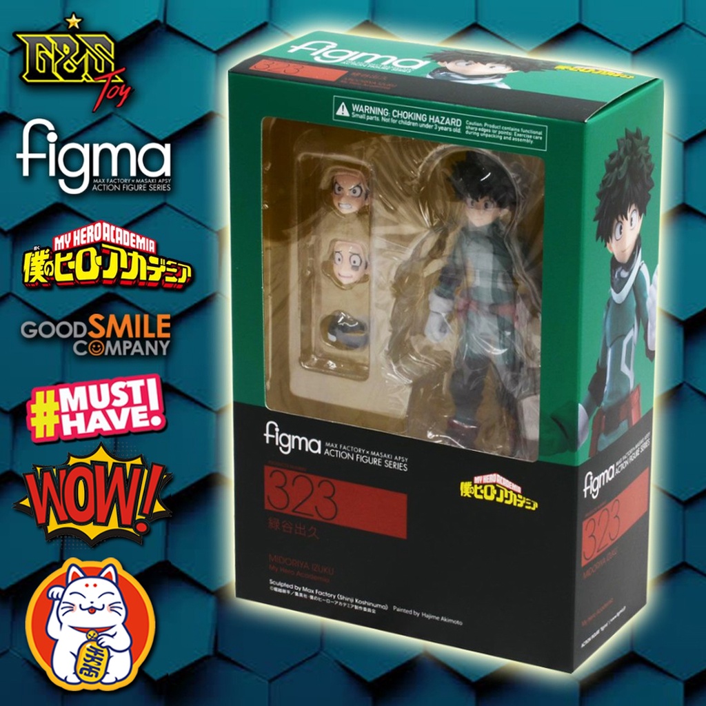 Figma - Izuku Midoriya จากเรื่อง My Hero Academia | Shopee Thailand