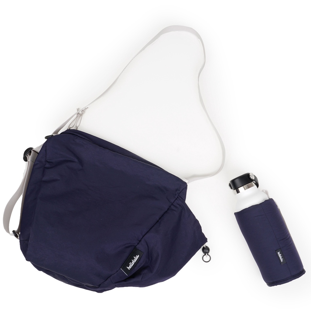 Hellolulu รุ่น REA - Daily Duo Shoulder Bag ปรับสายสะพายได้หลายแบบ มีช่องใส่ขวดน้ำ ถอดออกได้ ...