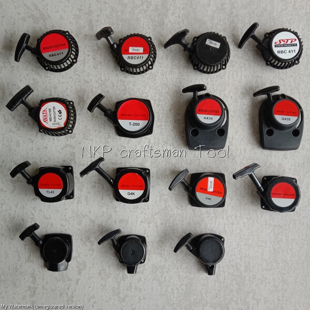 ลานสตาร์ท สำหรับ เครื่องตัดหญ้า พ่นยา หว่านปุ๋ย รุ่น 411 T200 TU43 TL43 GX35 TU26 G4K 1E34F ใส่ ...