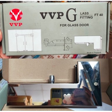 รายละเอียดสินค้า FT40 ตัวหนีบช่องแสงบนและข้าง สีสแตนเลส สำหรับประตู ...