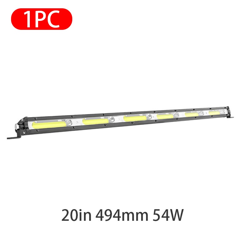 SEAMETAL บางเฉียบ ไฟ LED ทำงานรถยนต์ 12V 24V LED COB Light Bar แถบไฟไฟ ...