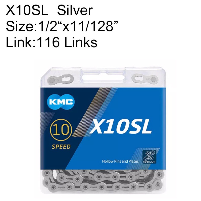Kmc โซ่จักรยาน 12 ความเร็ว 116L พร้อมกล่อง X8 X9 X10 X11 X12 126 ลิงค์ | Shopee Thailand