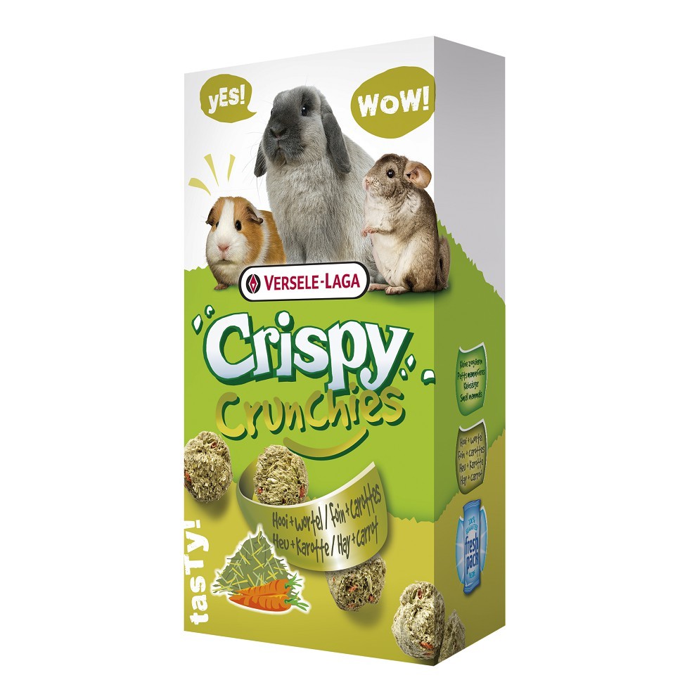 Versele-Laga Crispy Crunchies Hay Snacks for Pets,75g. คริสปี้ครันชี่ ...