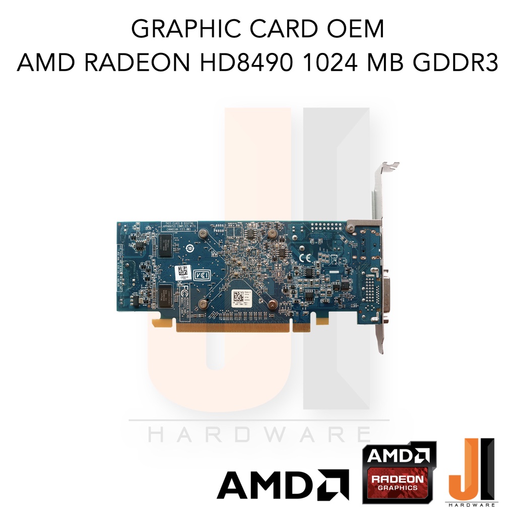 Graphic Card AMD Radeon HD 8490 1024MB 64-Bit GDDR3 OEM (สินค้ามือสอง ...