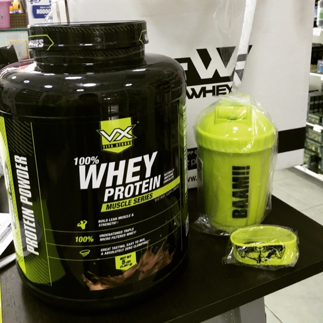 VX 100% whey protein ขวดใหญ่ 5lb ! รสชอคโกแลต | Shopee Thailand