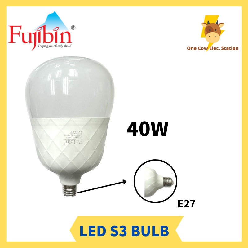 Fujibin S3-SERIES T115 หลอดไฟ LED 40W E27 (ไฟกลางวัน) | Shopee Thailand