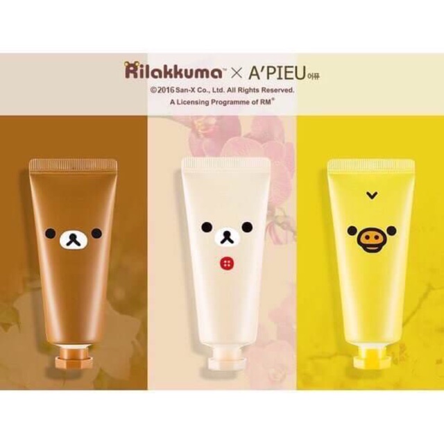 APIEU Rilakkuma Perfumed Hand Cream 35ml. | Shopee Thailand