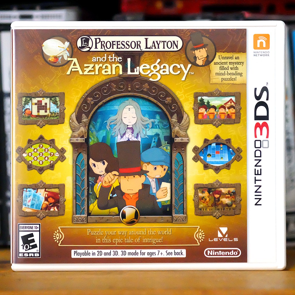 [3DS] Professor Layton and the Azran Legacy | Shopee Thailand