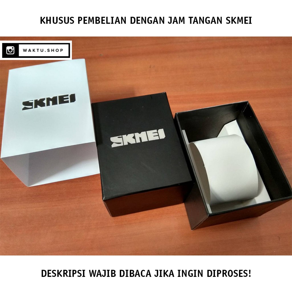 ใหม่ Skmei กล่องแข็งพรีเมี่ยม (ซื้อพร้อมนาฬิกา Skmei) | Shopee Thailand