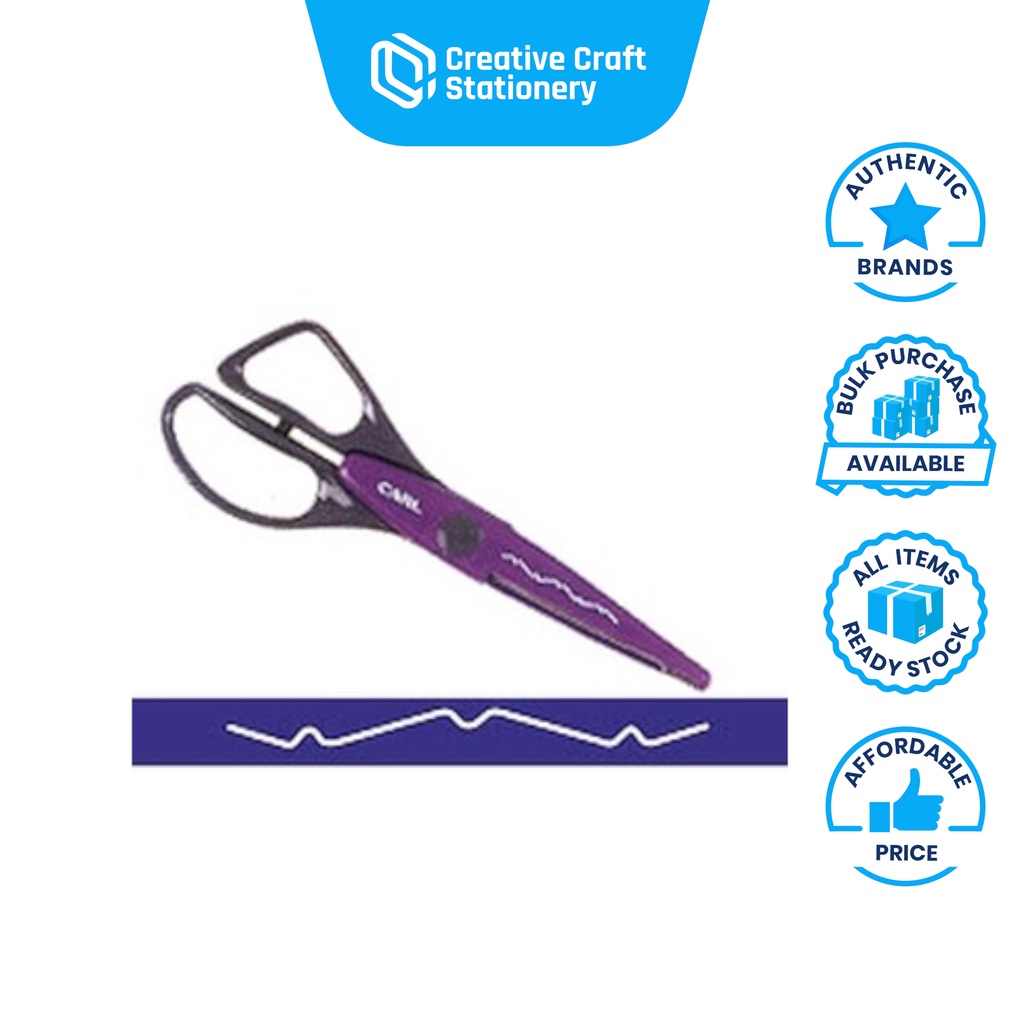 Carla Craft Scissors - Valley SC02 Craft Card Edge Trimming Scissor ...
