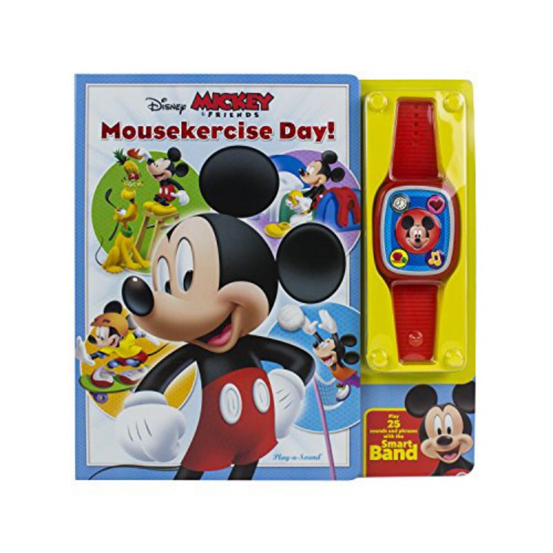 Disney Mickey Mouse Mousekercise Day Sound Book / หนังสือเด็ก / หนังสือ ...