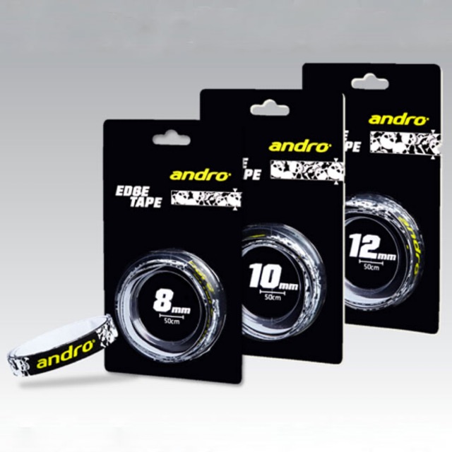 เทปติดขอบไม้ปิงปอง Xiom Edgetape Single L หรือ Andro Edgetape Skull | Shopee Thailand