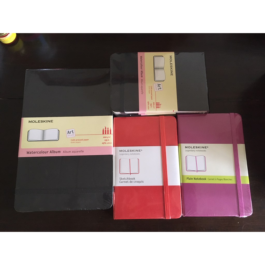 Moleskine Watercolour, Plain Notebook และ Sketchbook | Shopee Thailand