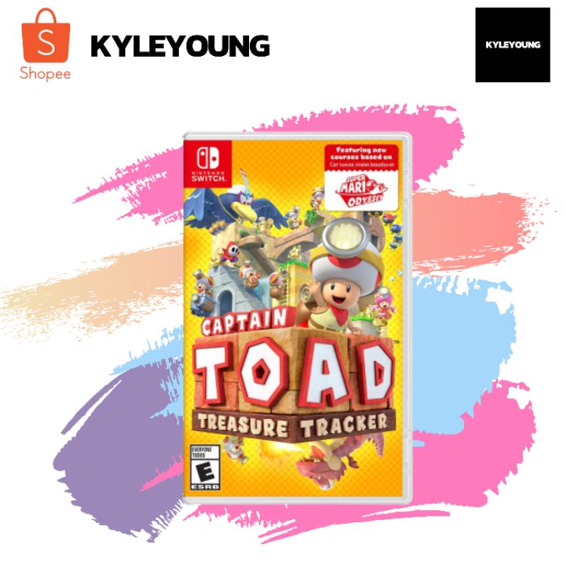 [สินค้ามือ1 พร้อมส่ง] แผ่นเกมส์ Nintendo Switch Captain TOAD (EU ...