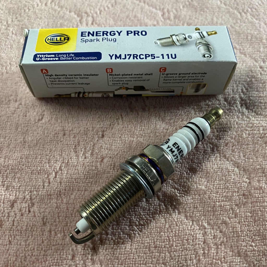 หัวเทียน ยิทเธี่ยม HELLA (Spark plug) TOYOTA MITSUBISHI NISSAN | Shopee ...