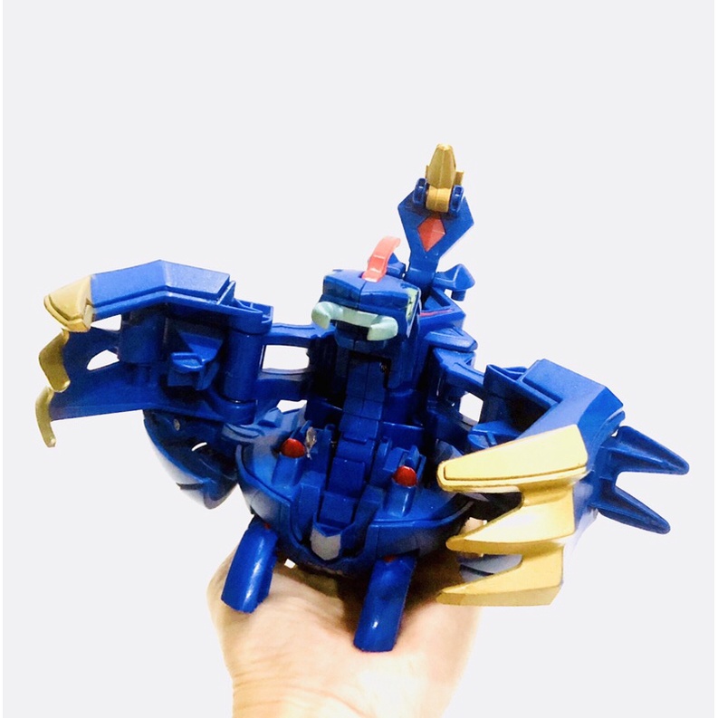 Bakugan Gundalian Invaders Aquos Lythirus + Gold Razoid Large Deka Spin ...