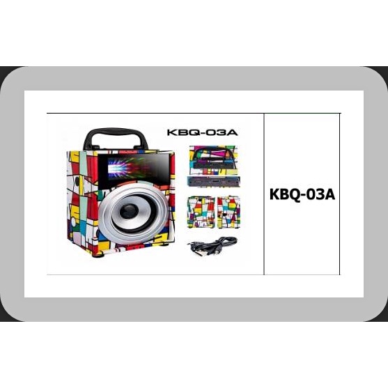 ลำโพงบลูทูธ รุ่น KBQ-03A | Shopee Thailand