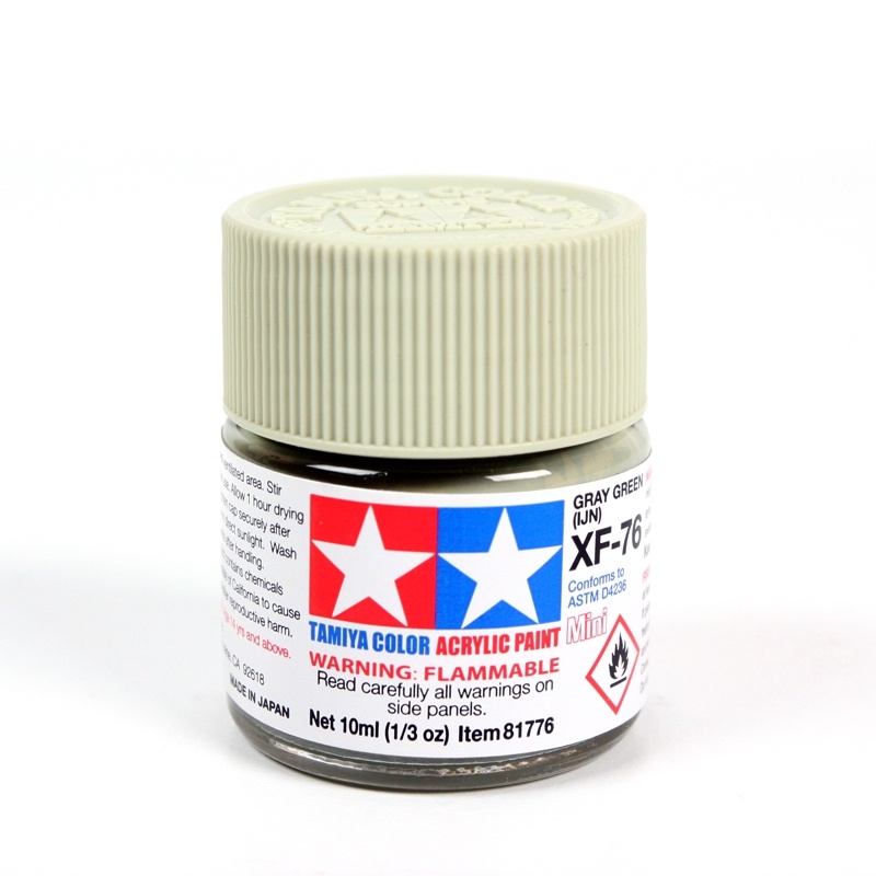 สีอะคริลิค TAMIYA ACRYLIC XF-70 81770, XF-71 81771, XF-72 81772, XF-73 ...