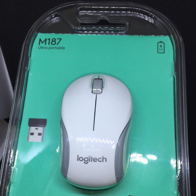 LOGITECH MouseWireless Logitech M187 | Shopee Thailand