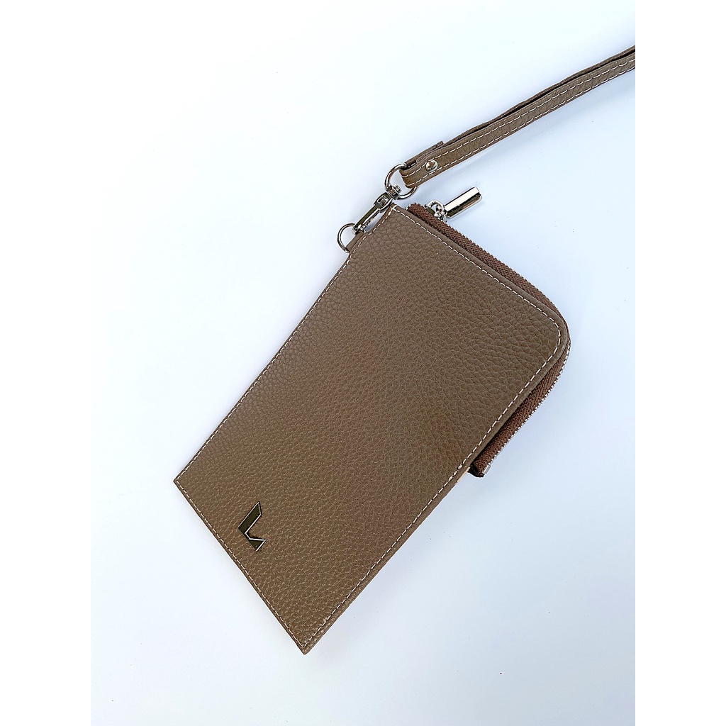 [กระเป๋าหนังแท้] Luster Jodie Lanyard Phone Holder กระเป๋าใส่โทรศัพท์ ...