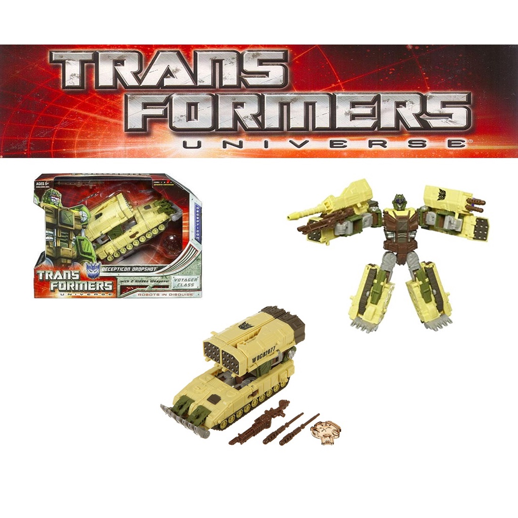 [RARE สินค้าปี 2008] HASBRO : TRANSFORMERS UNIVERSE VOYAGER DECEPTICON ...