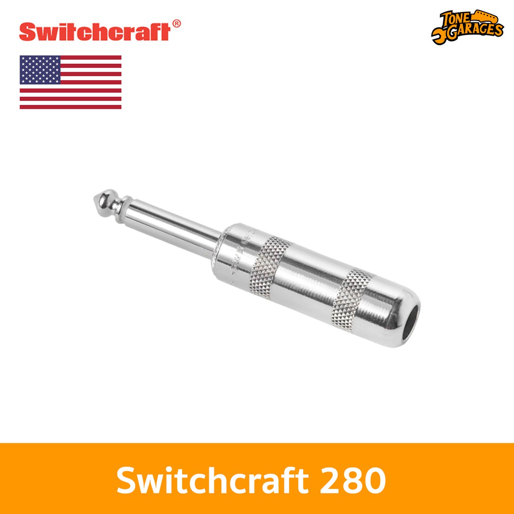 Switchcraft Straight 1/4" Male Audio Jack 280 หัวแจ๊คตรง | Shopee Thailand